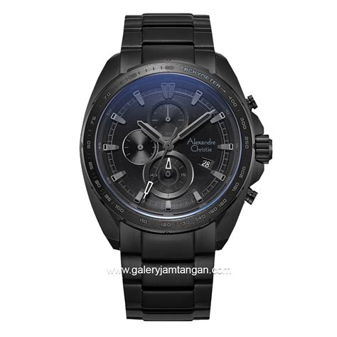 Alexandre Christie Ac 6652 Mc Black Stainless Steel Galery Jam Tangan