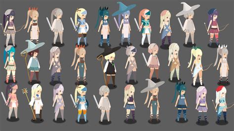 Anime Style Characters Rpg Pack