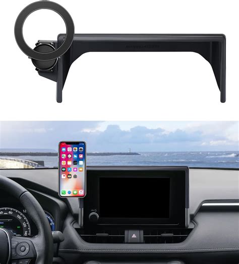 Maserweller Car Phone Holder For Toyota Rav4 2019 2024 Accessories 8