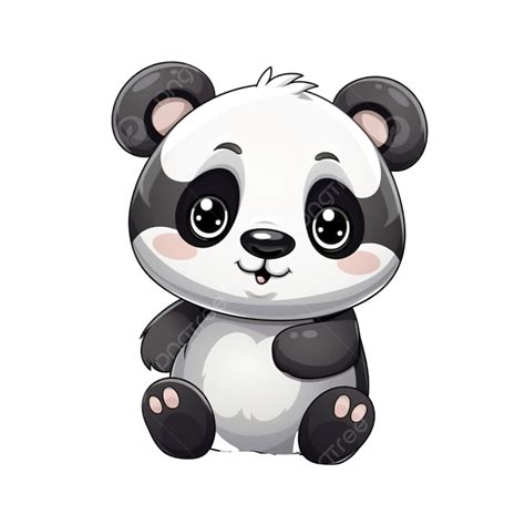 Panda Tekening Cartoon