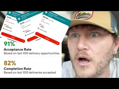 91% acceptance rate!? But no orders?! | Doordash - YouTube