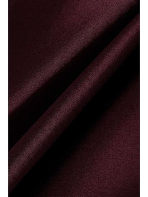 Galvan Pandora Satin Halterneck Gown Net A Porter