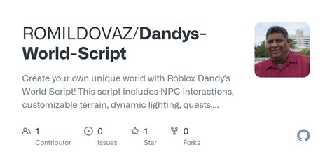 Github Romildovaz Dandys World Script Create Your Own Unique World