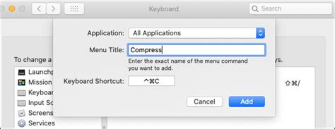 how to create custom keyboard shortcuts for any mac app