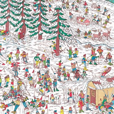 Free Printable Wheres Waldo Printable Holiday Crafts