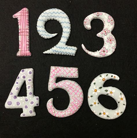 Perfect Pristine Numbers Bold Teacher S Font Compliment