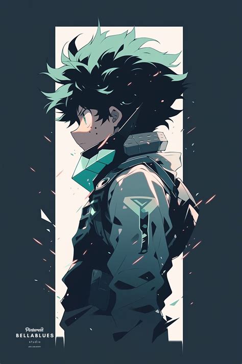Izuku Midoriya The Symbol Of Hope In My Hero Academia Fanart Artofit