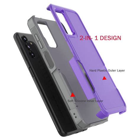 Samsung Galaxy A14 5g 2023 Case Tekcoo 2 In 1 Shockproof Heavy Duty