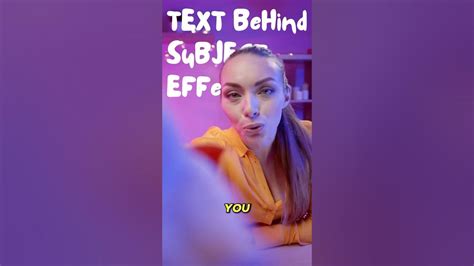 Canva Trick Part 8 Add Text Behind You In A Video Youtube