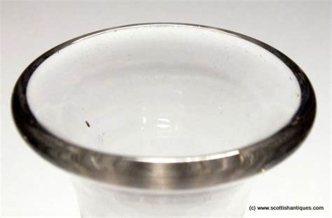 Sold Victorian Half Gill Whisky Measure C1860