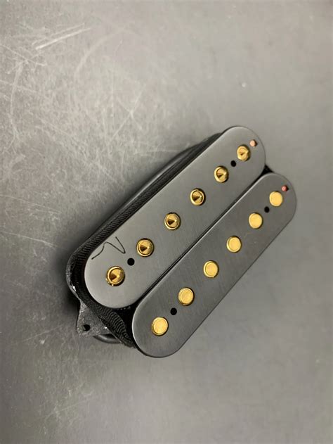 Sfty4 6 Humbucker Set Lime Green Bobbinsblack Poles F Spaced