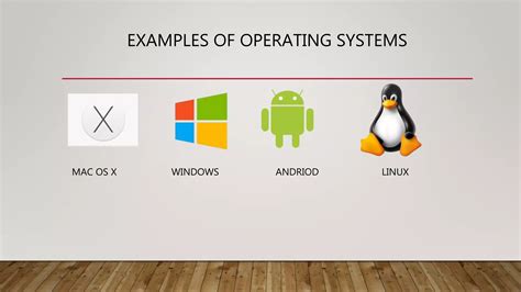 Mac OS Presentation PPTX Operating Systems Computer Software And Applications