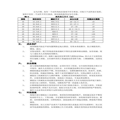 剥肋滚压直螺纹钢筋连接工程 pdf 施工文档 土木在线