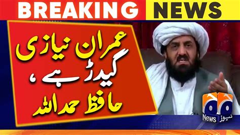 Pdm Spokesman Hafiz Hamdullah Criticizes Imran Khan Youtube