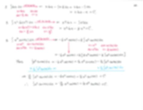 Solution Integrals Integration Notes Studypool