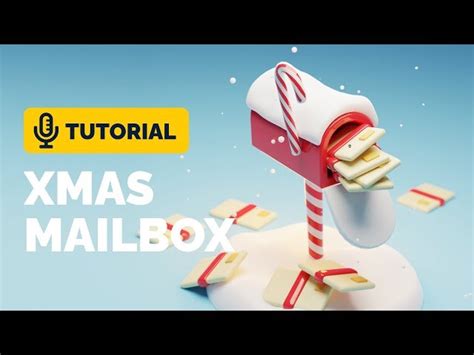 Free Video Blender Xmas Mailbox Tutorial Polygon Runway From Polygon