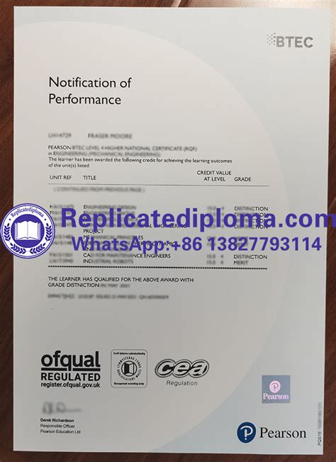 How Long To Buy Fake Btec Notification Of Performance In Uk