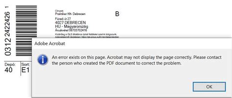 Solved An Error Exists On This Page Acrobat May Not Disp Adobe Product Community 9918768