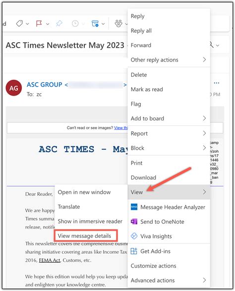 Email Message Headers Overview
