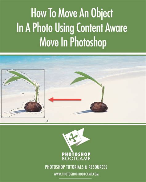 How To Move An Object In A Photo Using Content Aware Move In Photoshop Photoshop For Beginners