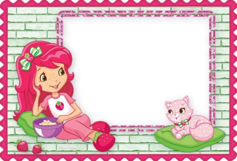 Cadre Charlotte Aux Fraises Strawberry Shortcake Png