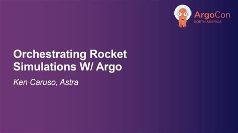 Spondon Saha On Linkedin Orchestrating Rocket Simulations W Argo