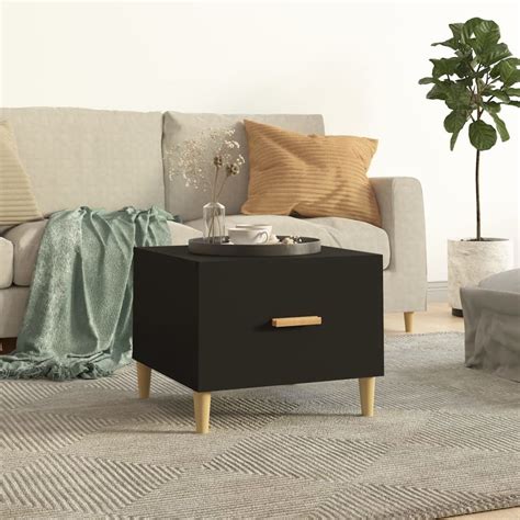 2024modernen Couchtisch Schwarz 50x50x40 Cm Kauflandde