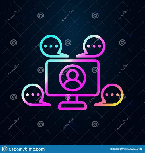 Network Communication Nolan Icon Simple Thin Line Outline Vector Of Communication Icons For
