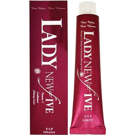 خرید و قیمت رنگ مو لیدی نیو فایو سری جدید 554 قهوه ایی کاپوچینو ترب