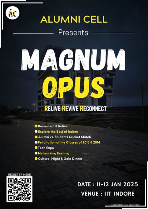 Magnumopus2025 Iitindore Reliverevivereconnect Alumnievent Nostalgia Networking Alumni