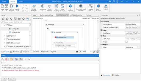 Reframework Uidemo Walkthrough Issues Academy Feedback Uipath Community Forum