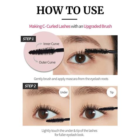 ETUDE Lash Perm Curl Fix Mascara Black Hour Curl With Curl H Technology Buy Now In
