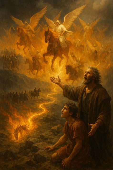 Endtime And He Answered Fear Not For They That Be With Us Are More