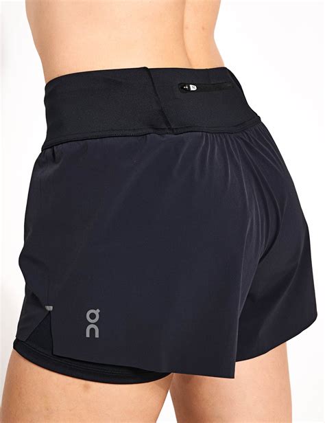 On Running Running Shorts Black The Sports Edit