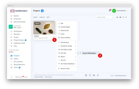 Github Supervisely Ecosystemimport Metadata Import Json Data To Images