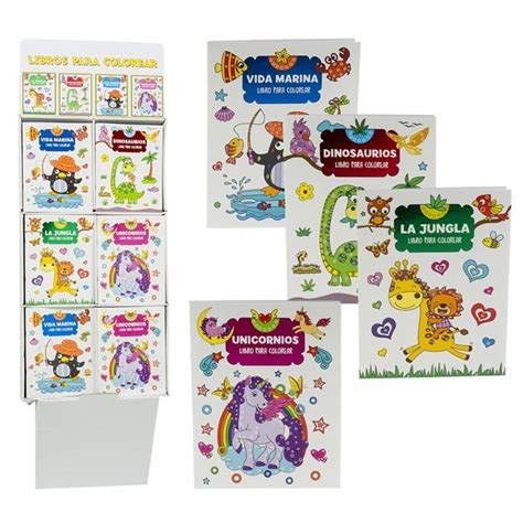 Pepeganga S A Libro para colorear 32 páginas 4 títulos