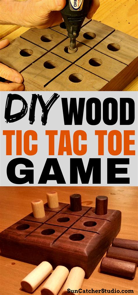 Wood Working Project Learn How To Make Your Own Wooden Tic Tac Toe