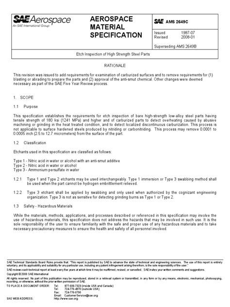 AMS 2649 - Rev - C | PDF | Specification (Technical Standard ...