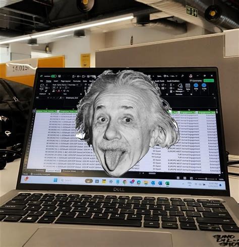 When It Comes To Data Analysis Ms Excel Is Albert Einstein Remember