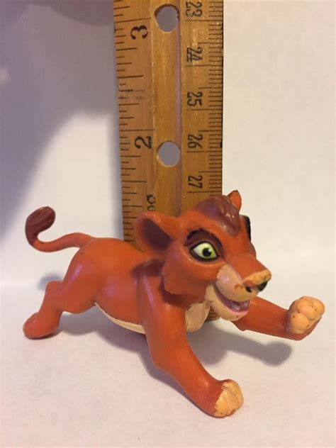 Disney Lion King Rare Kovu Pvc Cake Topper Toy Lion Cub Figure