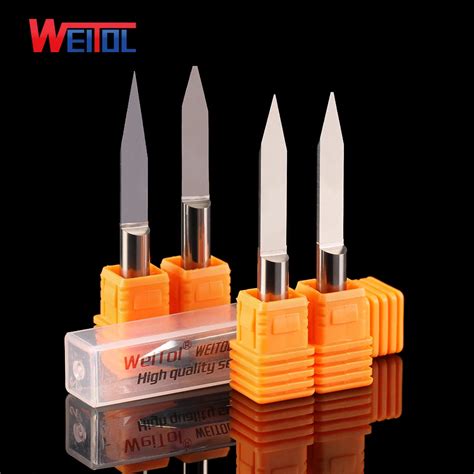 Weitol A Series Mm Flat Bottom Engraving Bits Tungsten Carbide Router Bit For Wood MDF