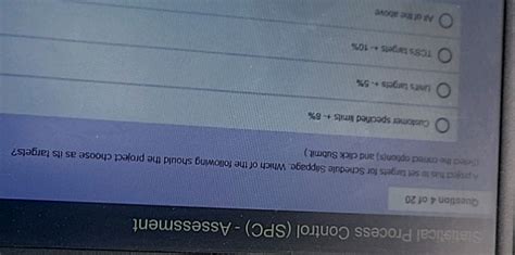 Statistical Process Control Spc Assessment Studyx