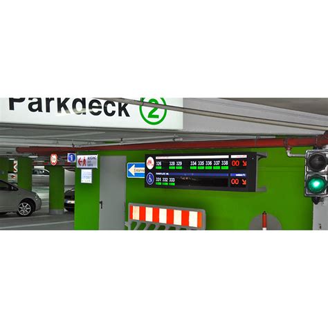 China Parking Guidance System Manufacturers And Suppliers Zoje