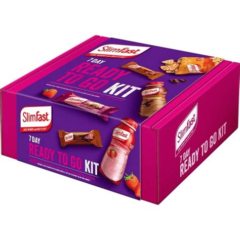 Slimfast 7 Day Starter Ready To Go Kit Pack Compare Prices And Where To