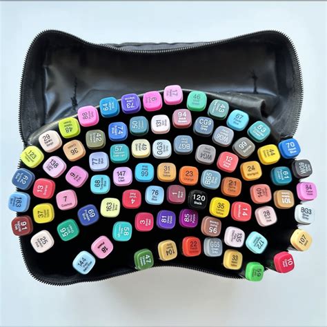 Touch Набор маркеров Спиртовой толщина 6 мм 80 шт купить на Ozon по низкой цене 1472482426