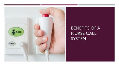 Ppt Benefits Of A Nurse Call System Powerpoint Presentation Free