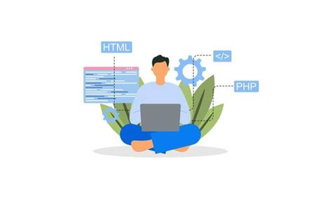 Man Coding Vector Art Icons And Graphics For Free Download