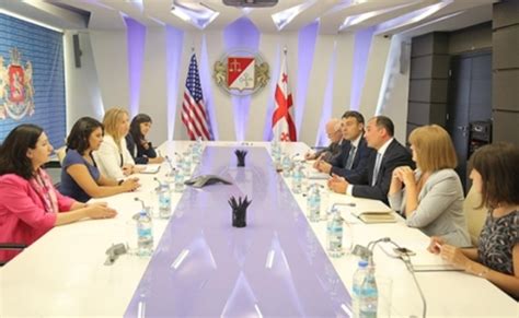 დიმიტრი ქუმსიშვილი ათასწლეულის გამოწვევის კორპორაციის დელეგაციას შეხვდა