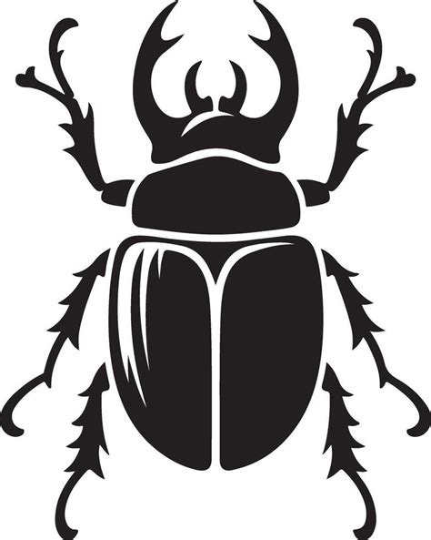 Beetle Outline Vector Art Icons And Graphics For Free Download