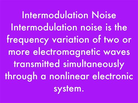 A Framework For Noise Control In Data Communications